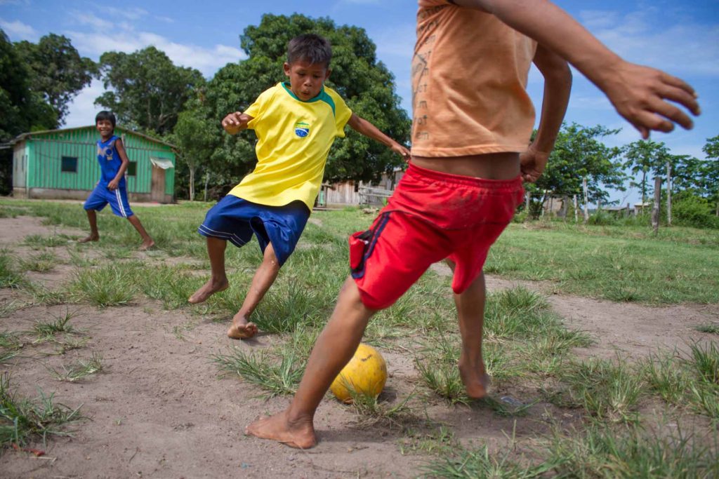Urban Lens: Playing Football in the Amazon Rainforest - Urban Pitch